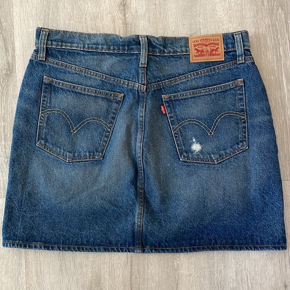 Levis Skirts Levis Denim Skirt Poshmark